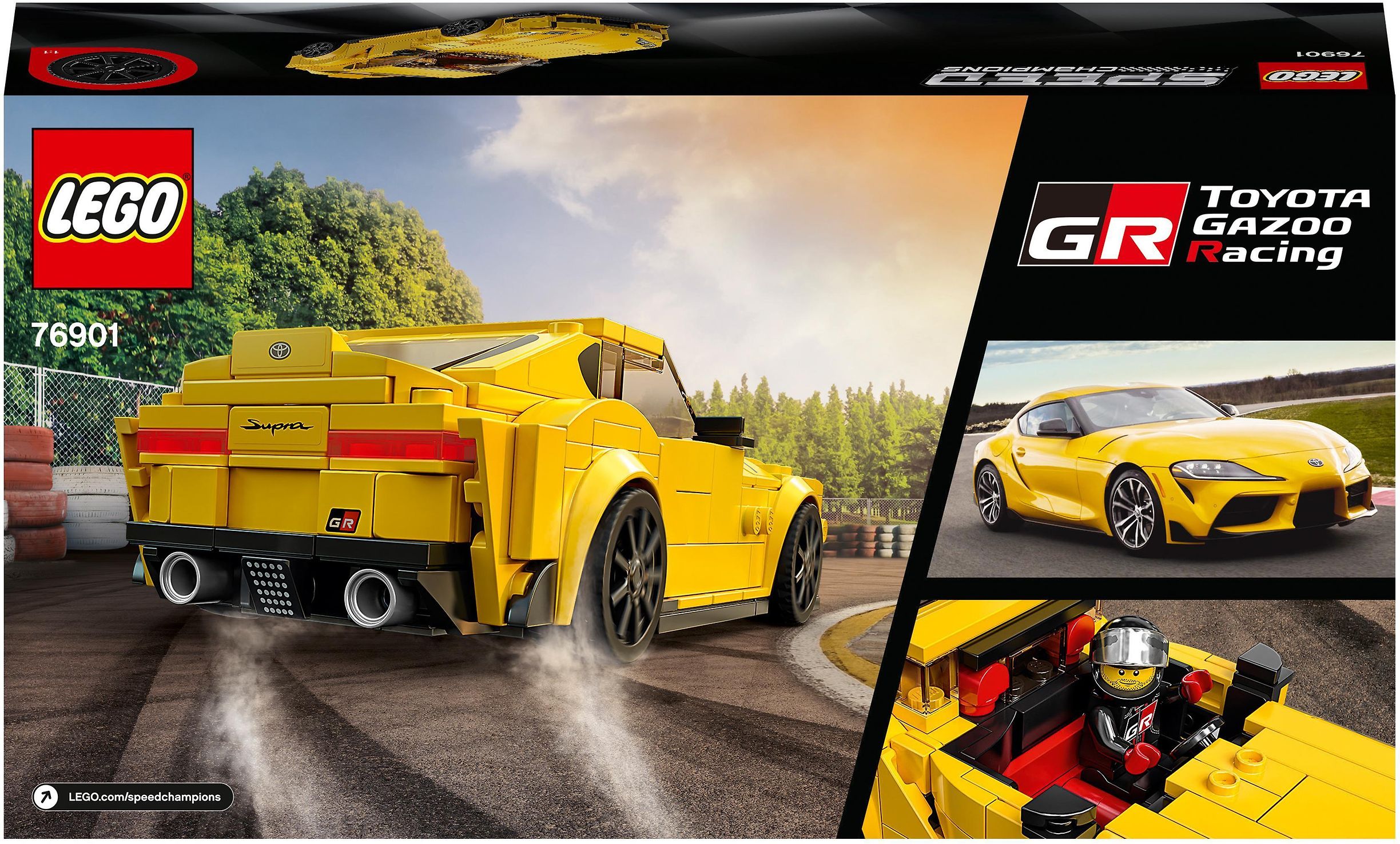 LEGO Speed Champions 76901 - Toyota GR Supra – Verkkokauppa.com