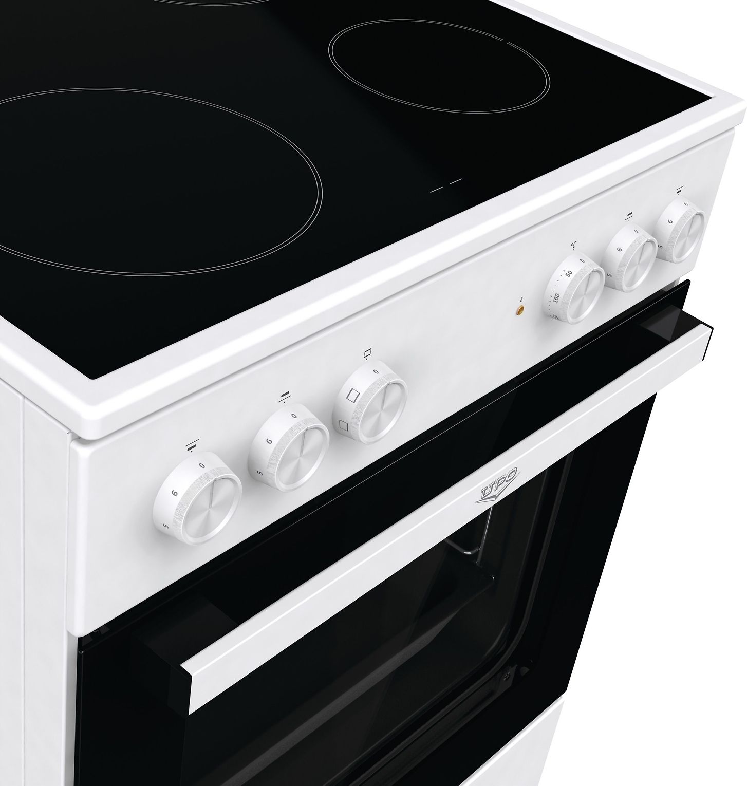 Upo UEC6A20W keraaminen liesi, valkoinen – Verkkokauppa.com