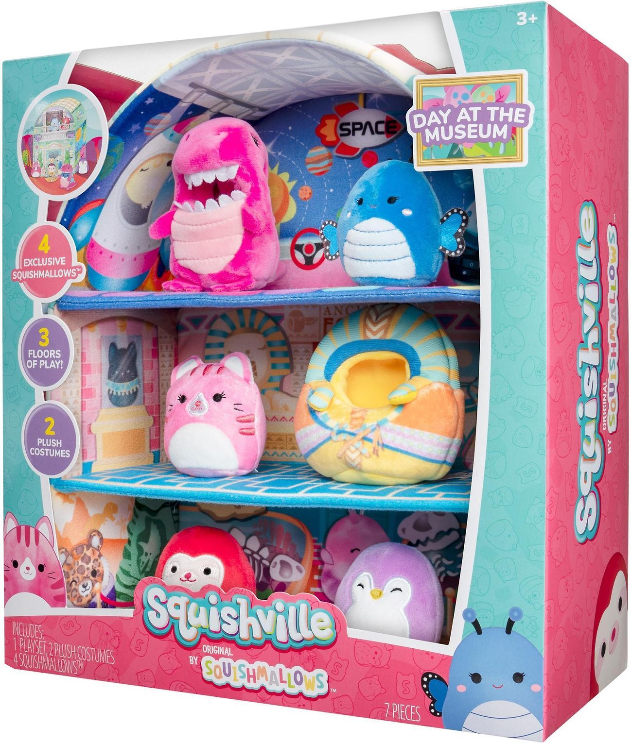 Squishmallows Squishville - Päivä Museossa leikkisetti – Verkkokauppa.com