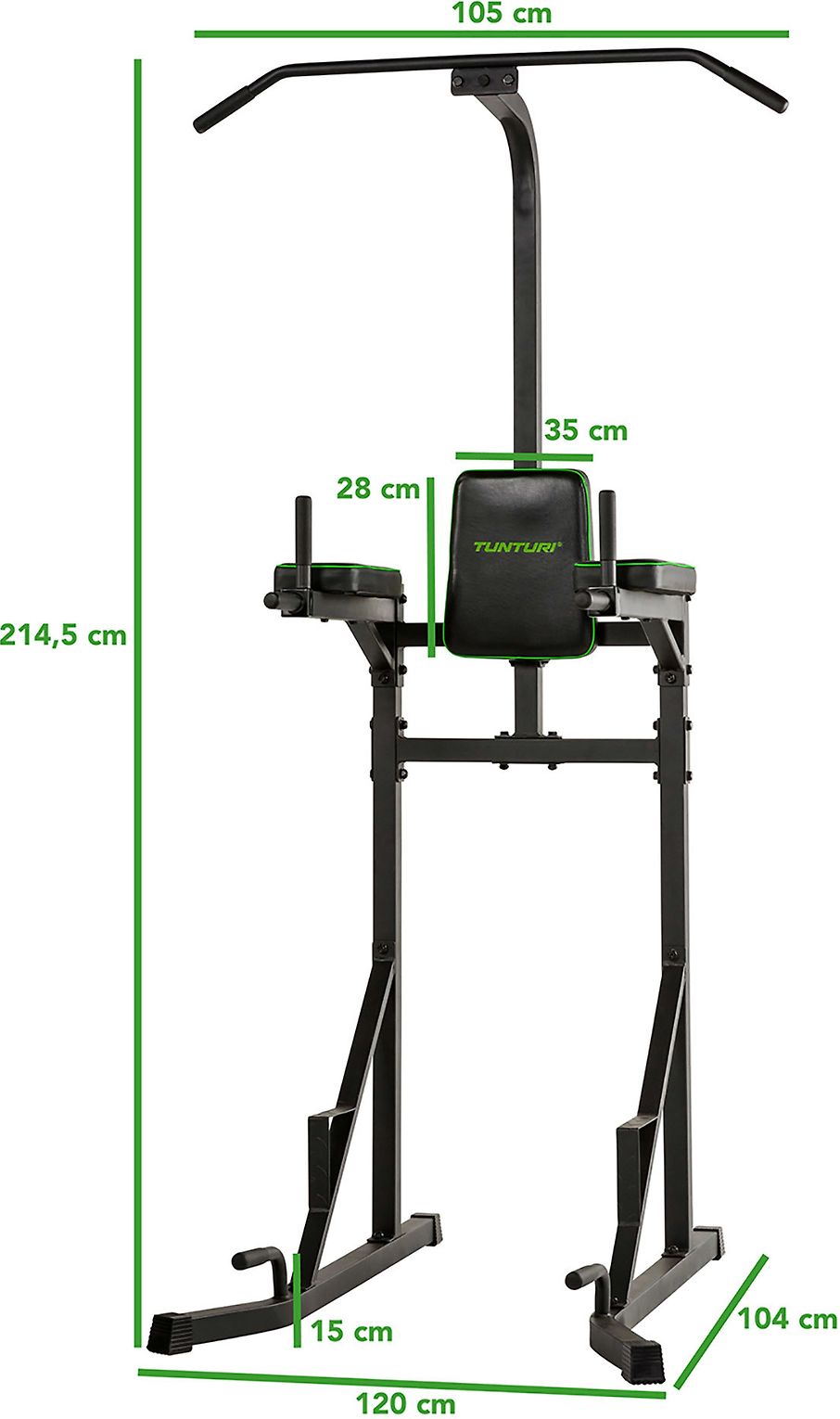 Tunturi Power Tower PT20 -dippiteline – Verkkokauppa.com