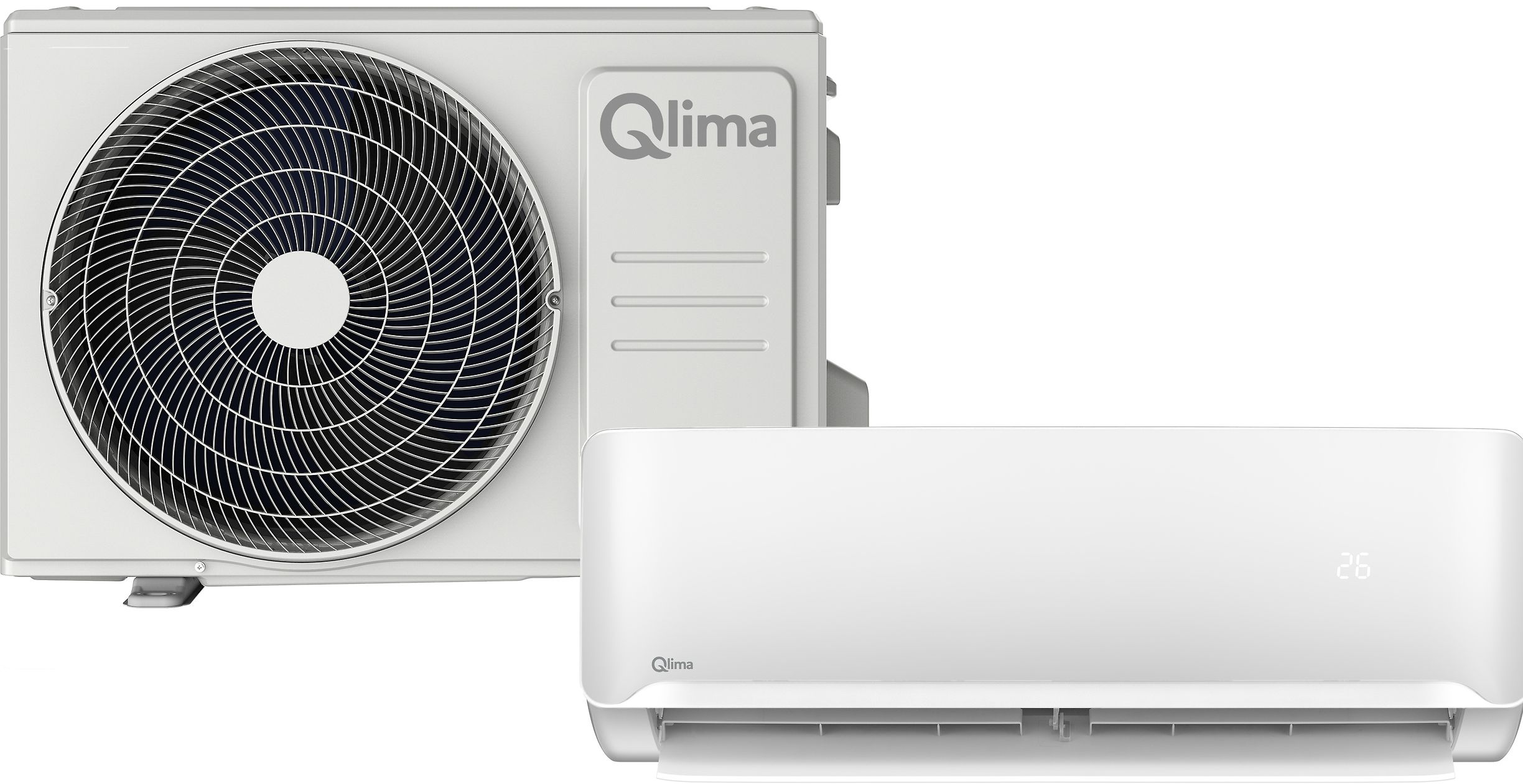 Qlima Classic Wifi S4626 -ilmalämpöpumppu asennettuna – Verkkokauppa.com