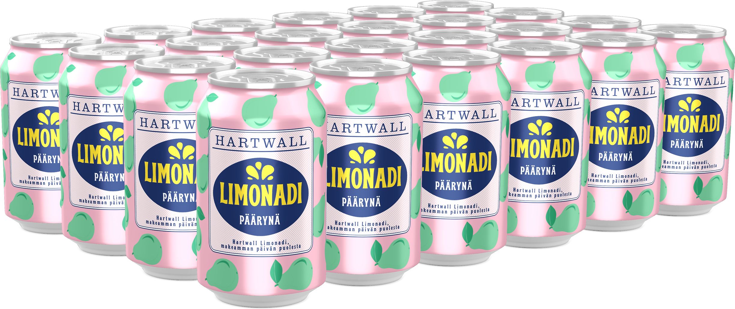 Hartwall Limonadi Päärynä -virvoitusjuoma, 330 ml, 24-pack ...