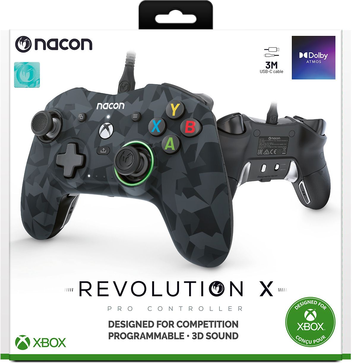 Nacon Revolution X Pro Controller -peliohjain, Urban Camo, Xbox Series ...