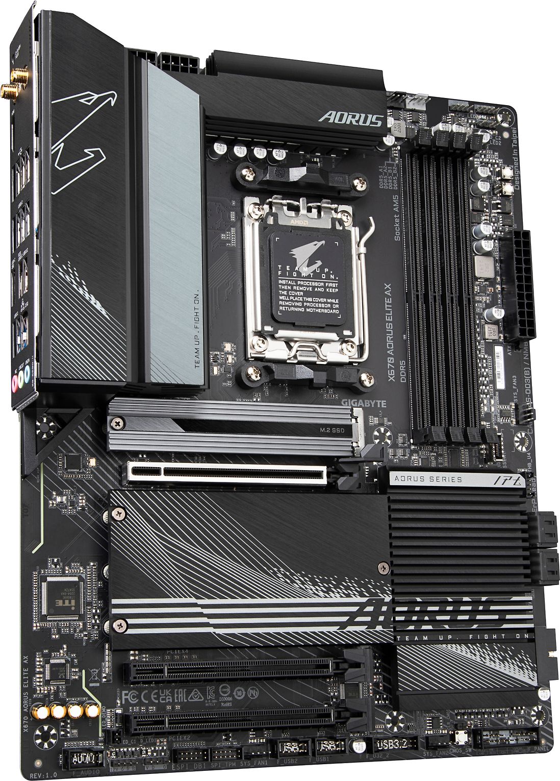 Gigabyte X670 AORUS ELITE AX ATX -emolevy – Verkkokauppa.com