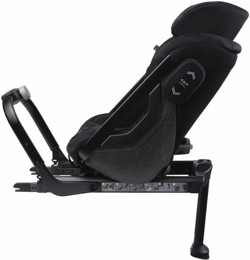 Axkid One 2 -turvaistuin, 61 - 125 cm, Tar Black – Verkkokauppa.com