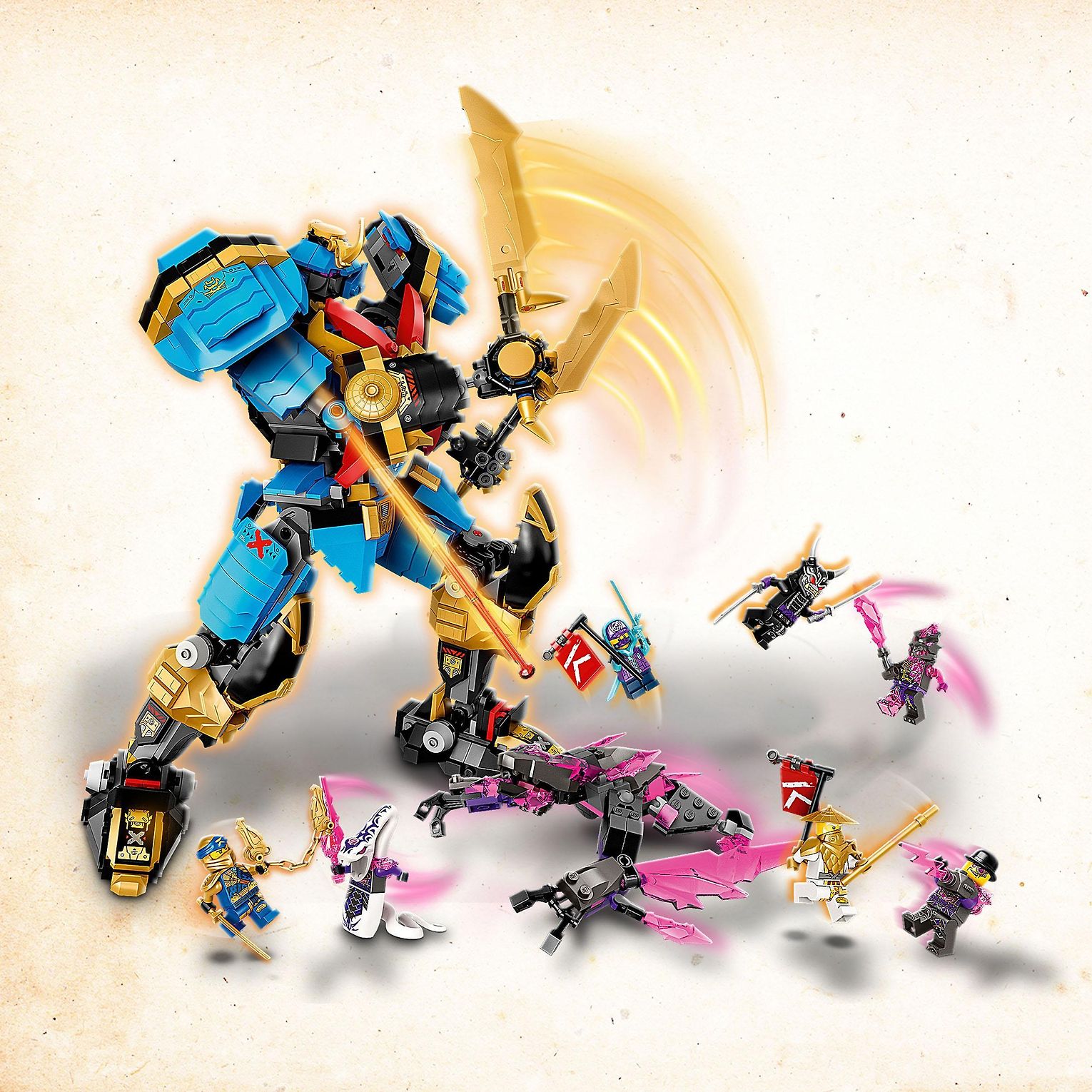 LEGO Ninjago 71775 - Nyan Samurai X ‑ROBOTTI – Verkkokauppa.com
