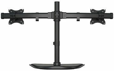 Multibrackets M Deskstand Basic Dual -monitoriteline, musta – Verkkokauppa.com