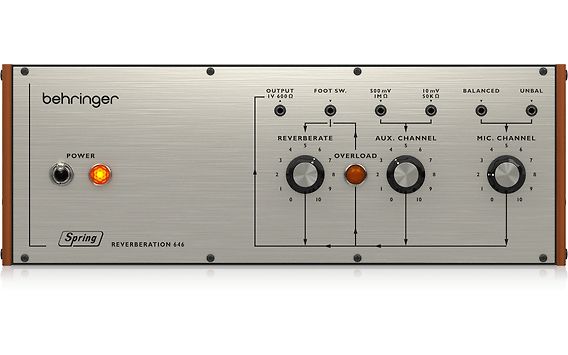 Behringer Spring Reverb 646 – Verkkokauppa.com