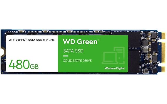 WD Green 480 Gt M.2 SATA -SSD-kovalevy – Verkkokauppa.com