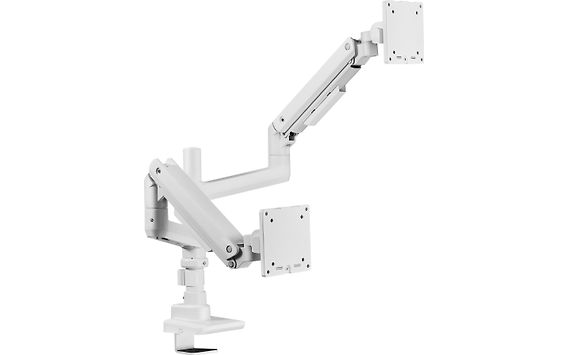 Mozi Infinity Line Dual -monitorivarsi, valkoinen – Verkkokauppa.com