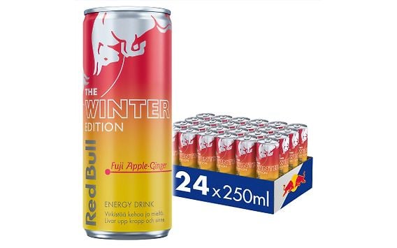 Red Bull Winter Edition energiajuoma, 250 ml, 24-pack – Verkkokauppa.com