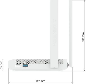 Keenetic Hopper DSL AX1800 Mesh WiFi 6 -reititin – Verkkokauppa.com