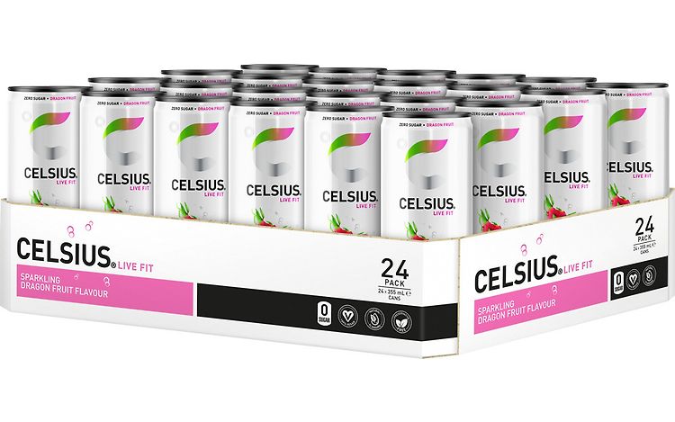 Celsius Dragon Fruit energiajuoma, 355 ml, 24-pack – Verkkokauppa.com