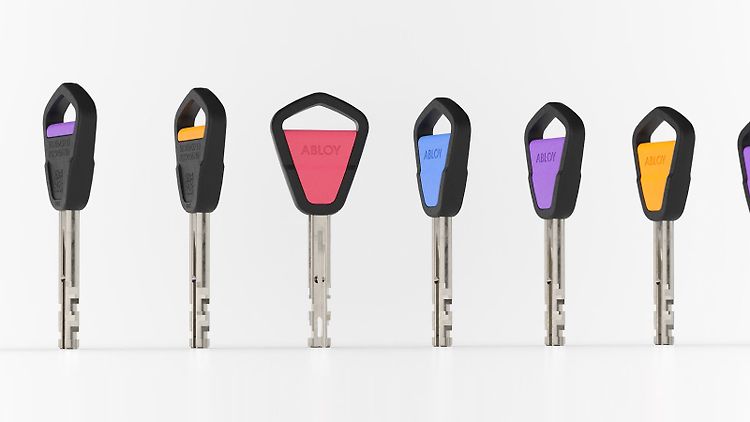 Abloy Easy -avainpesäpaketti, 3 kpl CY001J-avainpesä + 6 kpl Easy-avain ...