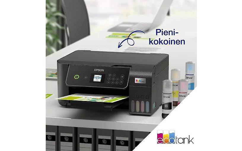 Epson EcoTank ET-2871 A4-monitoimitulostin, musta – Verkkokauppa.com