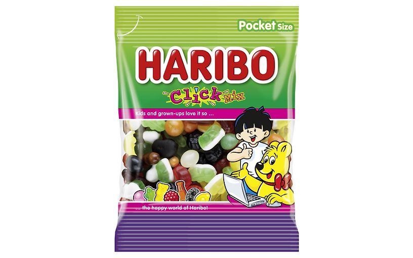 Haribo Click Mix makeispussi, 80 g, 26-pack – Verkkokauppa.com
