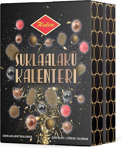 Halva Suklaalakukuula -joulukalenteri, 208 g – Verkkokauppa.com