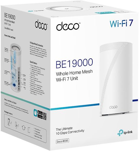 TP-LINK Deco BE85 Tri-Band WiFi 7 -Mesh-reititin – Verkkokauppa.com