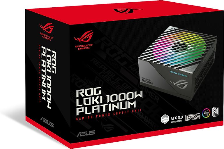 Asus ROG LOKI 1000W Platinum -SFX-L virtalähde, 1000 W – Verkkokauppa.com